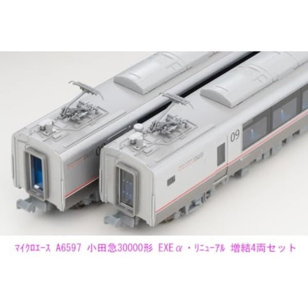 A6597 小田急30000形 EXEα リニューアル 増結4両セット| Central Line セントラルライン