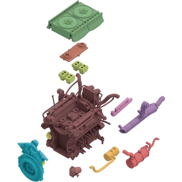 RFM2070 ライフィールドモデル 1/35 マイバッハ HL230 P30 エンジンセット – Central Line セントラルライン